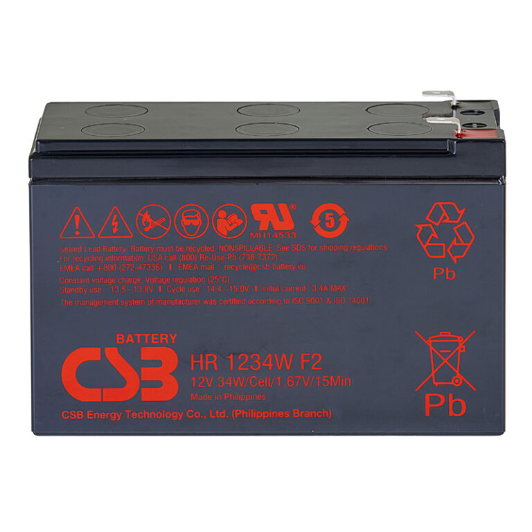 BATERIA CSB 12V 9AH – HR1234W – Power Paraguay